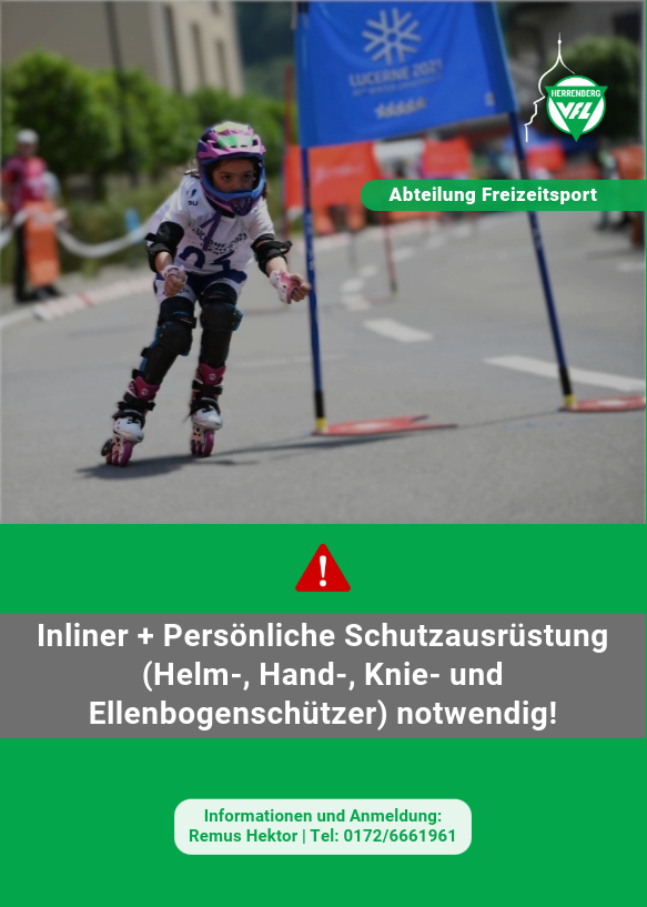 VfL Herrenberg: Inliner fahren wie ein Profi!